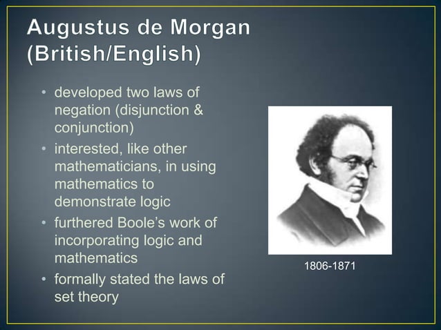 logic and set theory | PPTX | Physics | Science