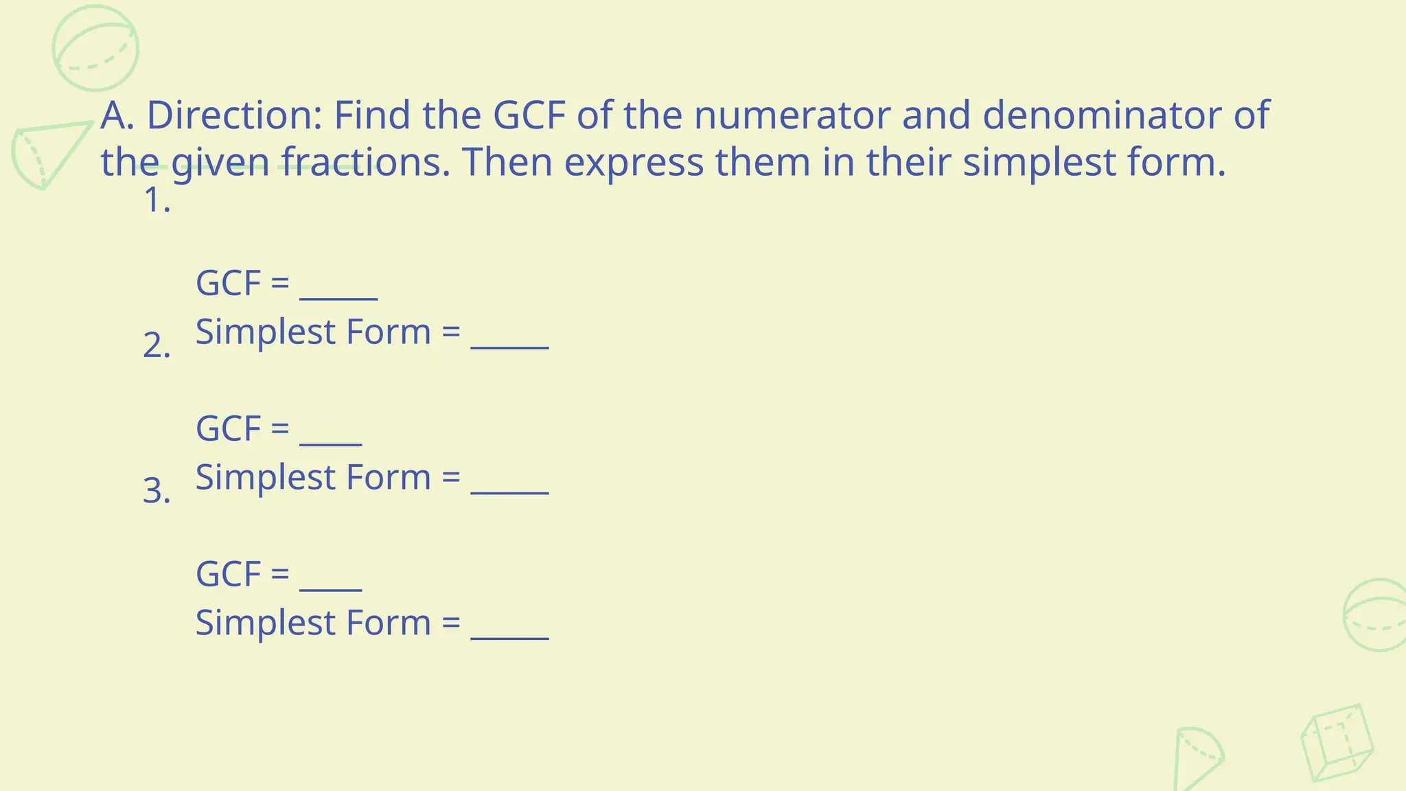 MATH 4 Changing Fractions to Lowest Form.pptx