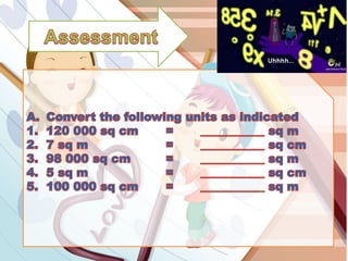 MATH 4 PPT Q3 - Lesson 60 - Converting Square Centimeters To Square ...