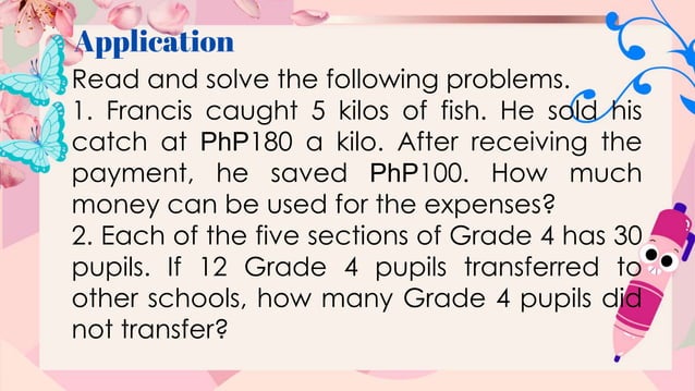 MATHEMATICS 4 QUARTER 1 - week 5 ppt presentation | PPTX | Homework and ...