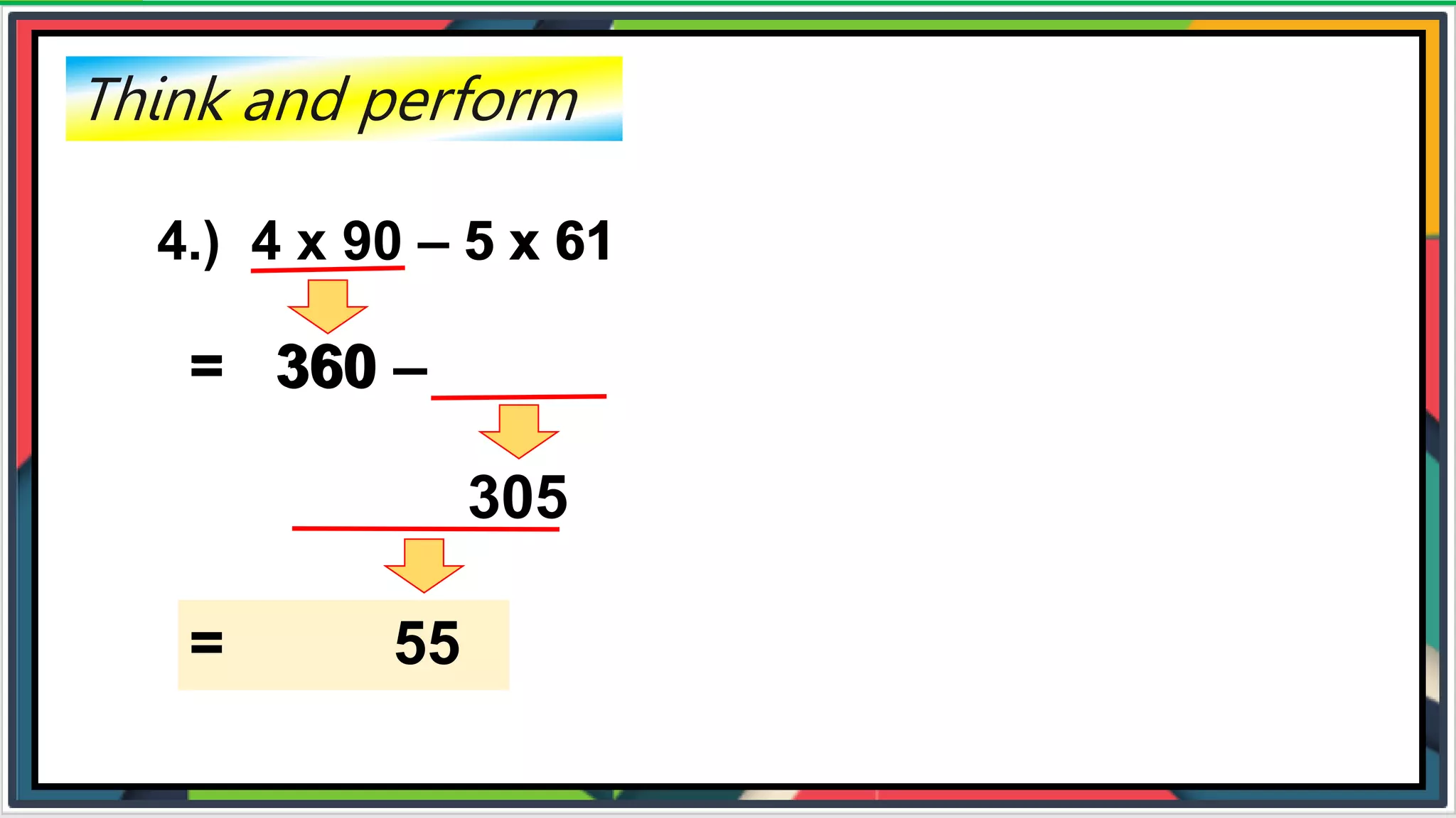 Math 4 Q1 W8 (Perform a series of two or more operations applying ...