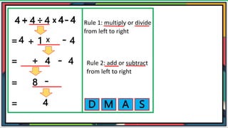 Math 4 Q1 W8 (Perform a series of two or more operations applying ...