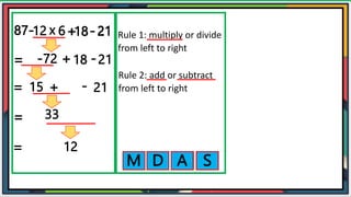 Math 4 Q1 W8 (Perform a series of two or more operations applying ...