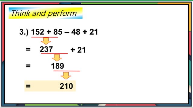 Math 4 Q1 W8 Perform A Series Of Two Or More Operations Applying Multiplication Division