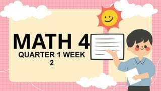 MATH 4_Q1_WEEK2 powerpoint presentations | PPTX