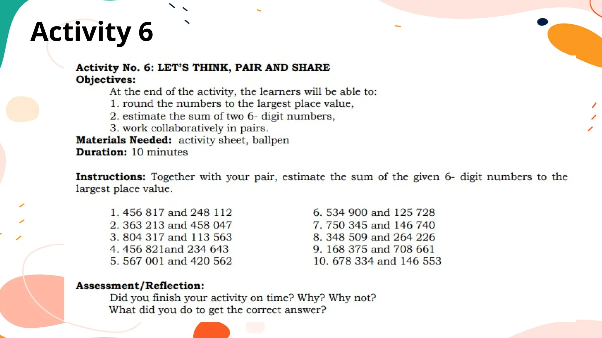 MATH 4_Q1_WEEK7.powerpoint presentations | PPTX | Children\'s Games and ...