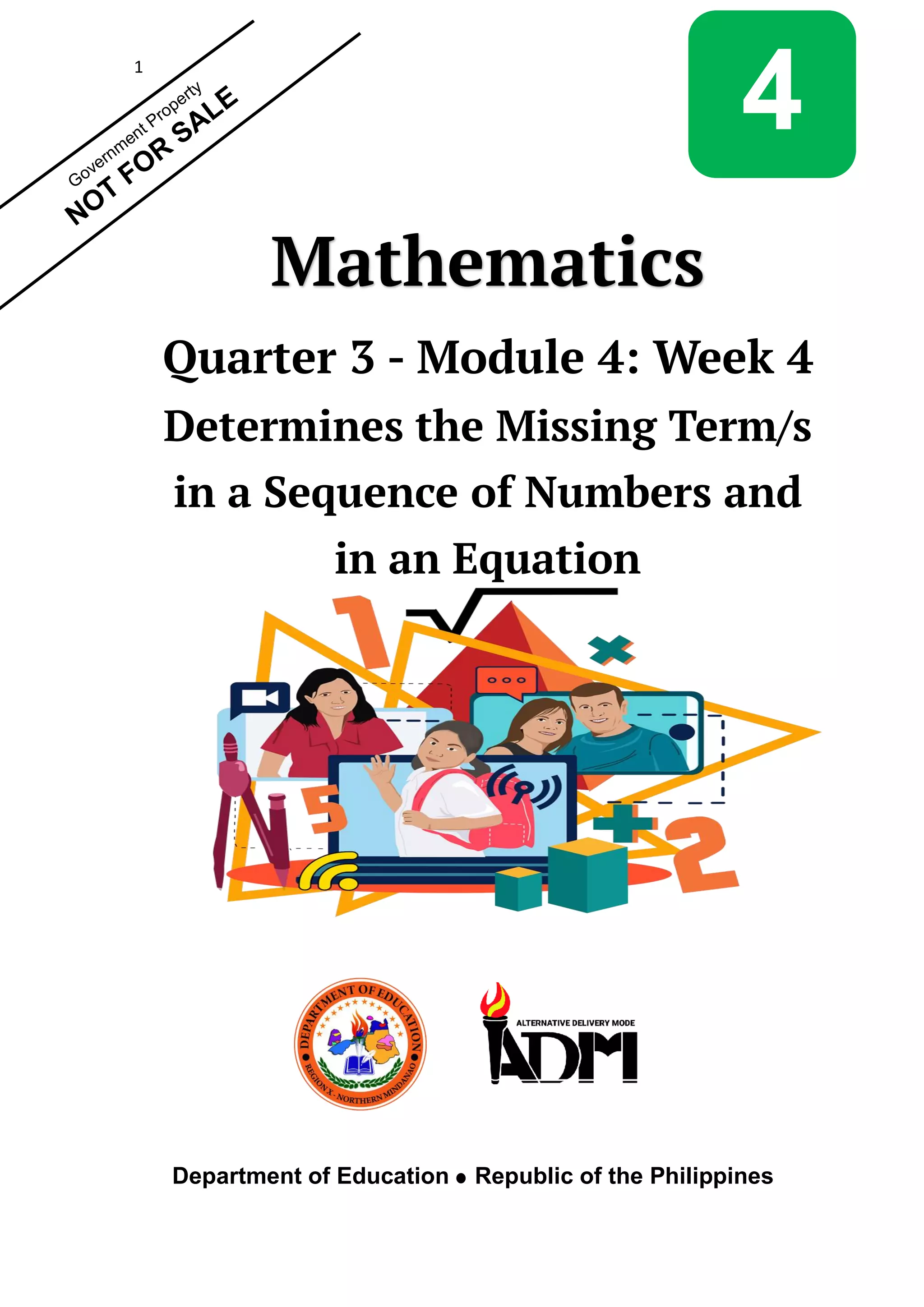 Math4 q3 module4-final_v4 | PDF
