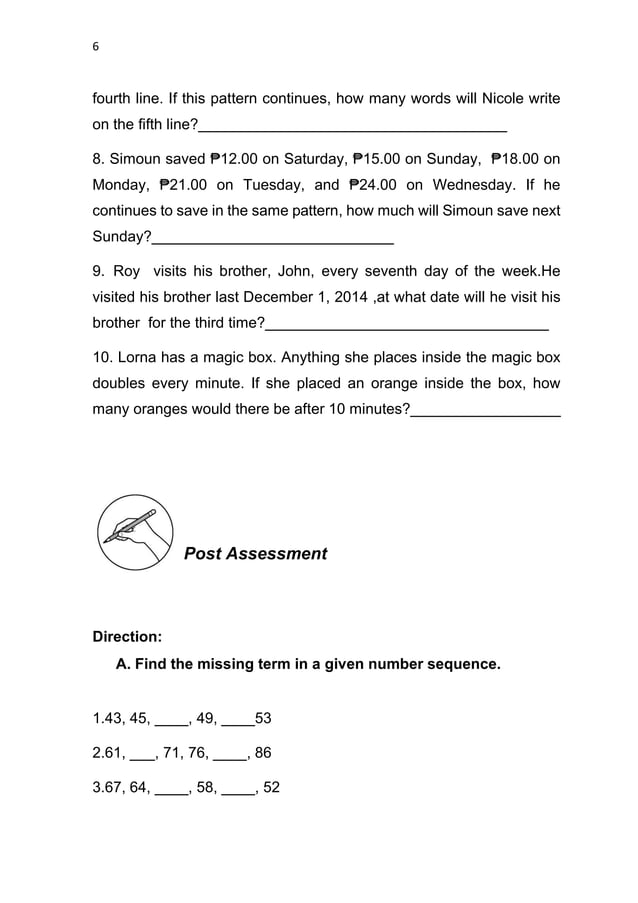 Math4 q3 module4-final_v4 | PDF | Homework and Study | Education