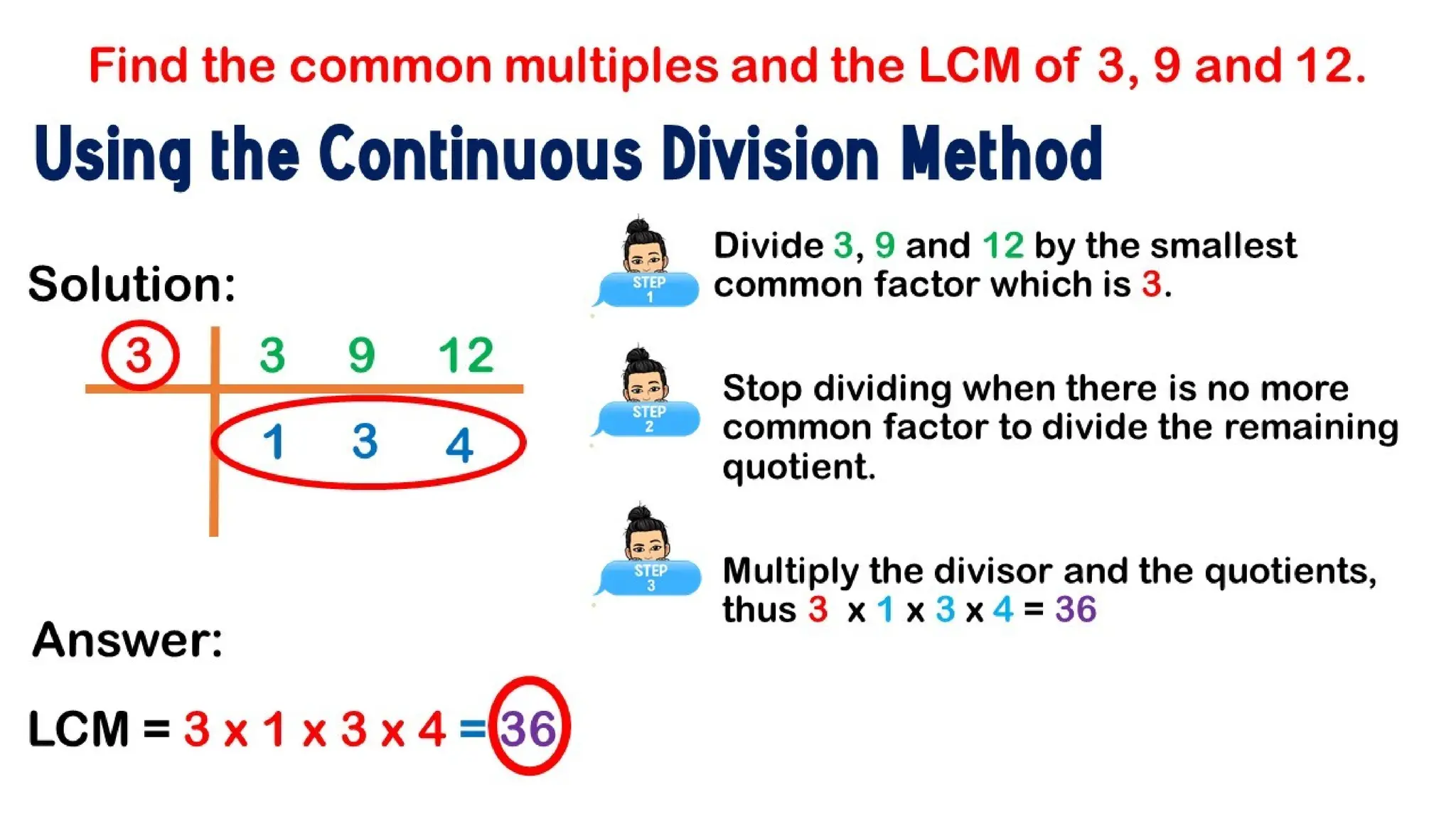 math 5 - GCF and LCM using Continuous Division.pptx