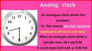 Mathematics 5 - Time Measurement: Time Format | PPTX