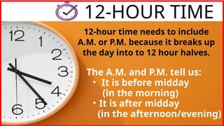 Mathematics 5 - Time Measurement: Time Format | PPTX