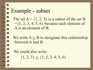 Math 504 Subsets (Melanie B. Bargo).ppt