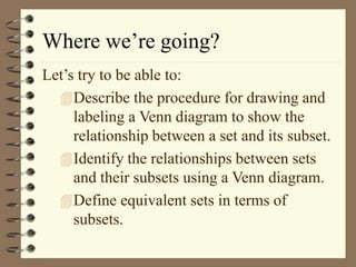 Math 504 Subsets (Melanie B. Bargo).ppt