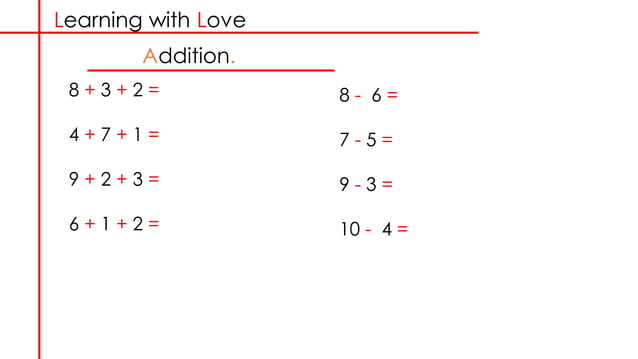 Math 5 addition and subtraction | PPT