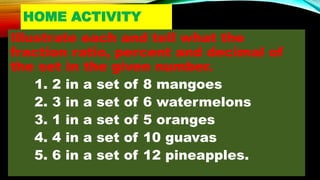 MATH 5 PPT Q3 - Lesson 56 - Visualizing Percent and Its Relationship to ...
