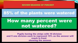 MATH 5 PPT Q3 - Lesson 56 - Visualizing Percent and Its Relationship to ...