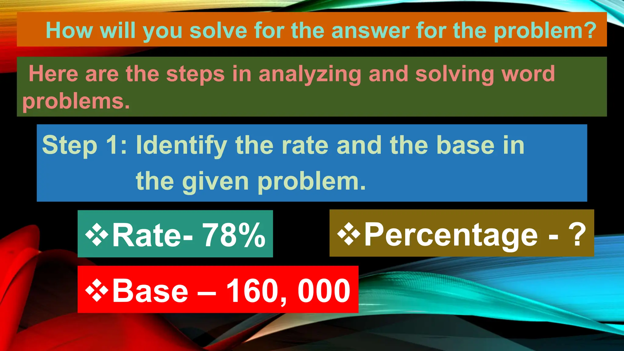 MATH 5 PPT Q3 - Lesson 59 - Finding the Percentage in a Given Problem.pptx
