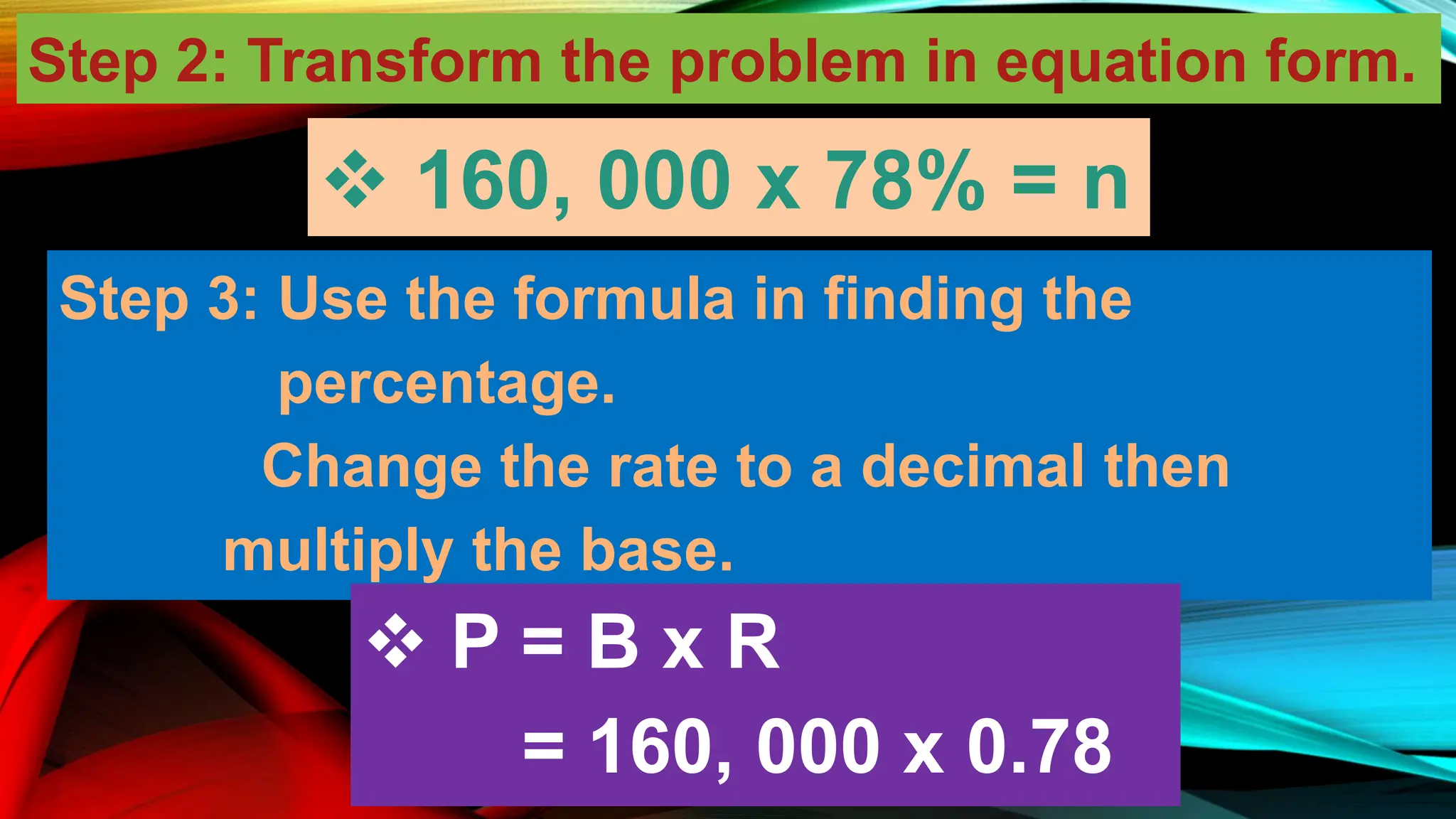 MATH 5 PPT Q3 - Lesson 59 - Finding the Percentage in a Given Problem ...