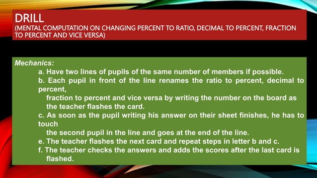 MATH 5 PPT Q3 - Lesson 59 - Finding the Percentage in a Given Problem.pptx | Educational ...
