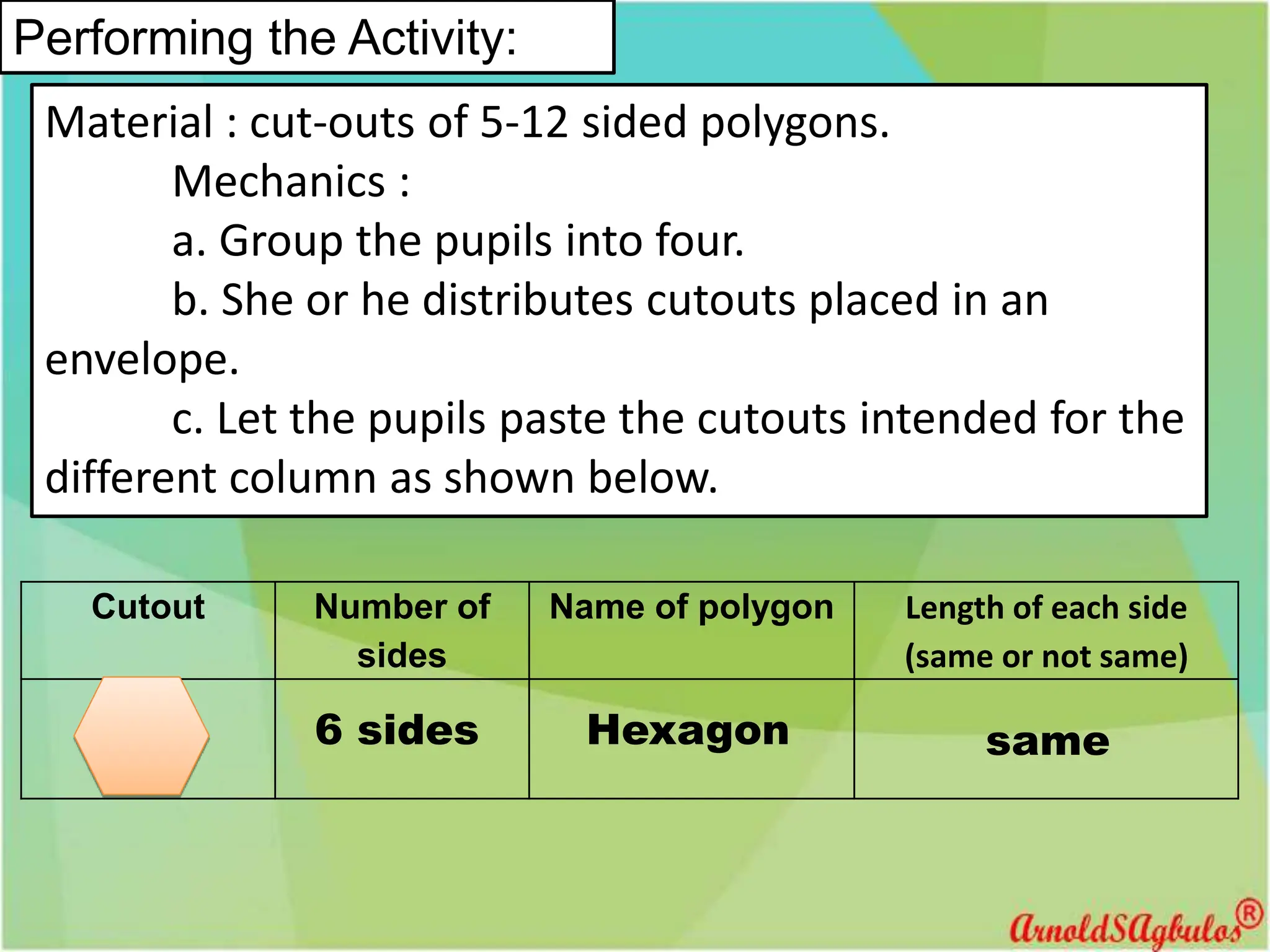 MATH 5 PPT Q3 W3 - Lesson 63 - Properties Of Polygons Regular And ...