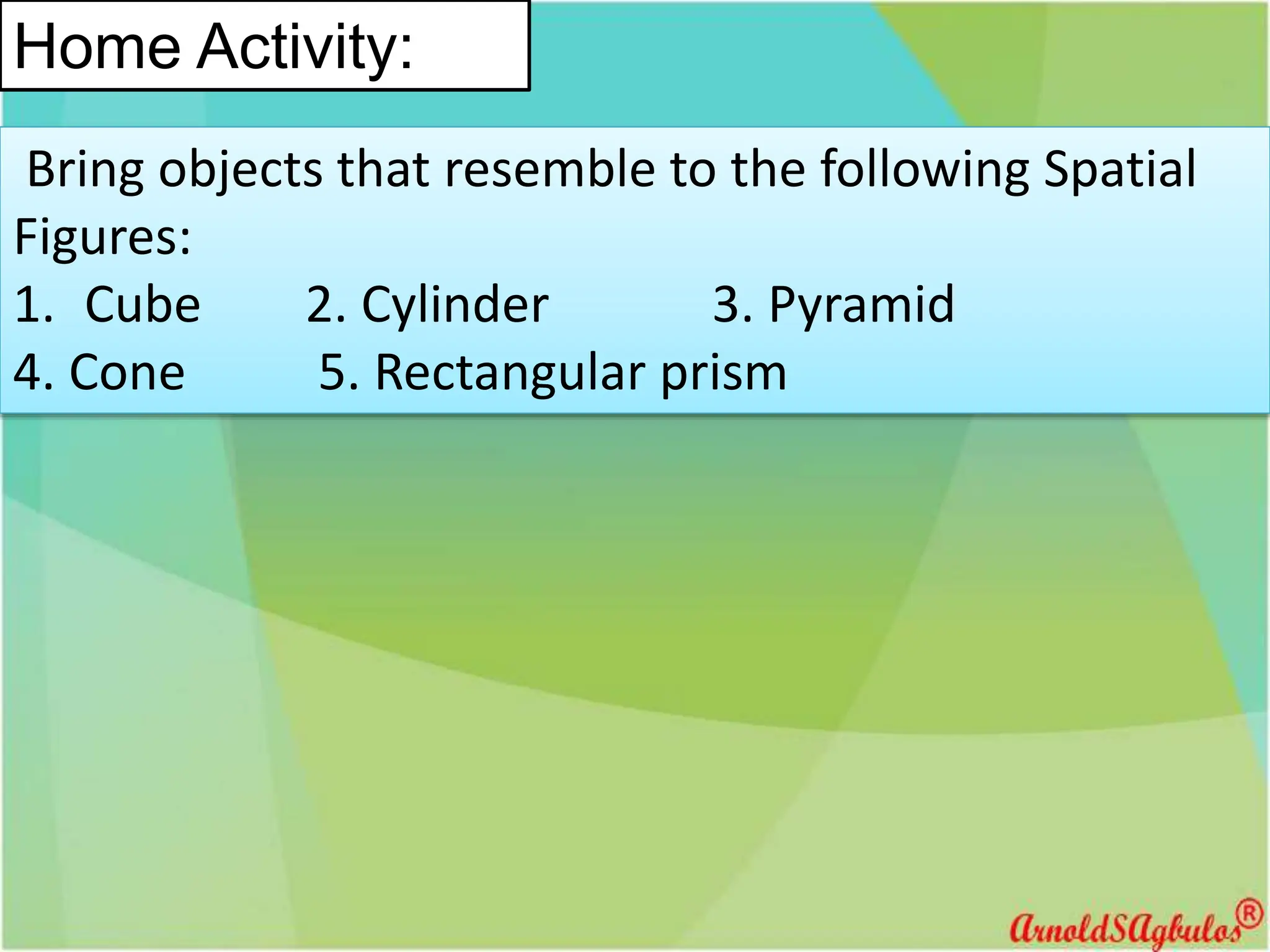 MATH 5 PPT Q3 W5 - Lesson 69 - Visualizes And Describes Solid Figures.ppt
