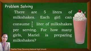 Math5 Solving Routine Problems Involving Division | PPTX