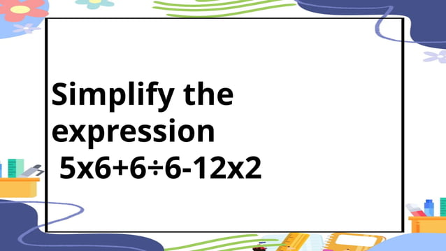 Math5_Q1_wk 3 PARENTHESIS, MULTIPLICATION, DIVISION, ADDITION AND SUBTRACTION (PMDAS) | PPTX ...
