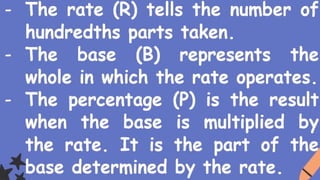 Mathematics 5 Q3 Week 2 L2-Finding Base Rate and Percentage.pptx