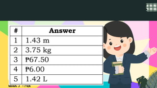 MATH5_Q4_W1 SOLVING WORD PROBLEMS USING GMDAS | PPTX