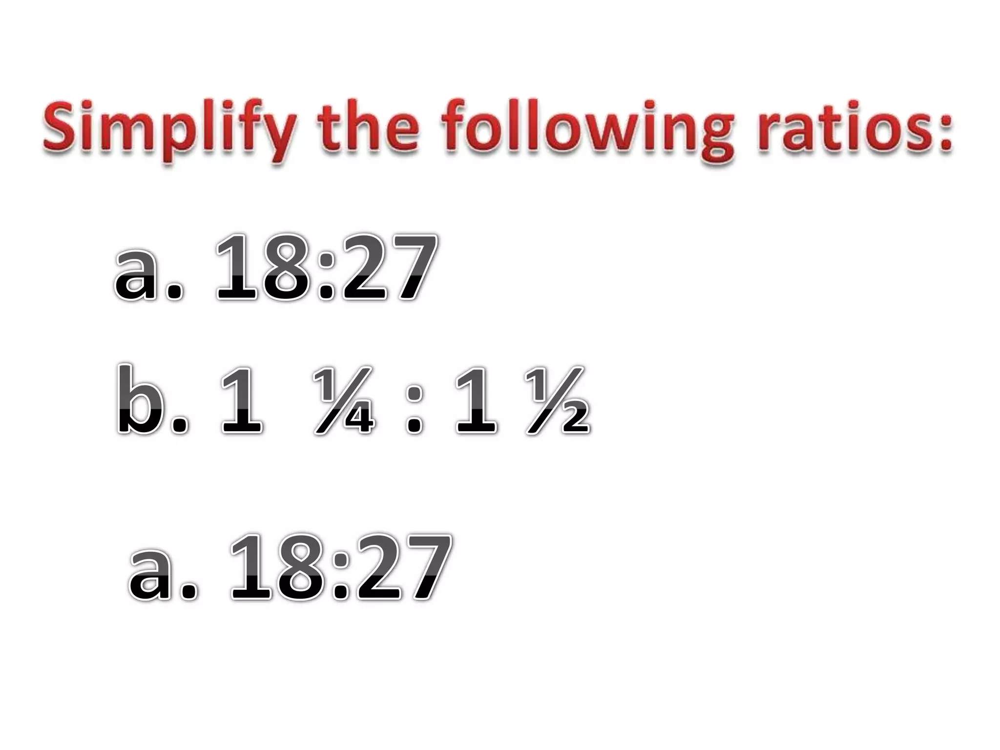Math 5 ratio and how to solve ratio problens | PPTX