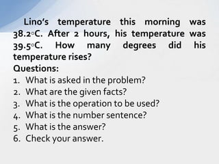 Math5_Solves routine and non- routine problems involving temperature.pptx