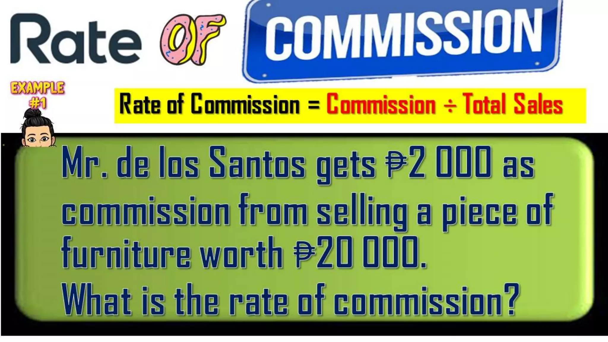 Math 6 - Application of Percent (Commission, Simple Interest, Percent ...