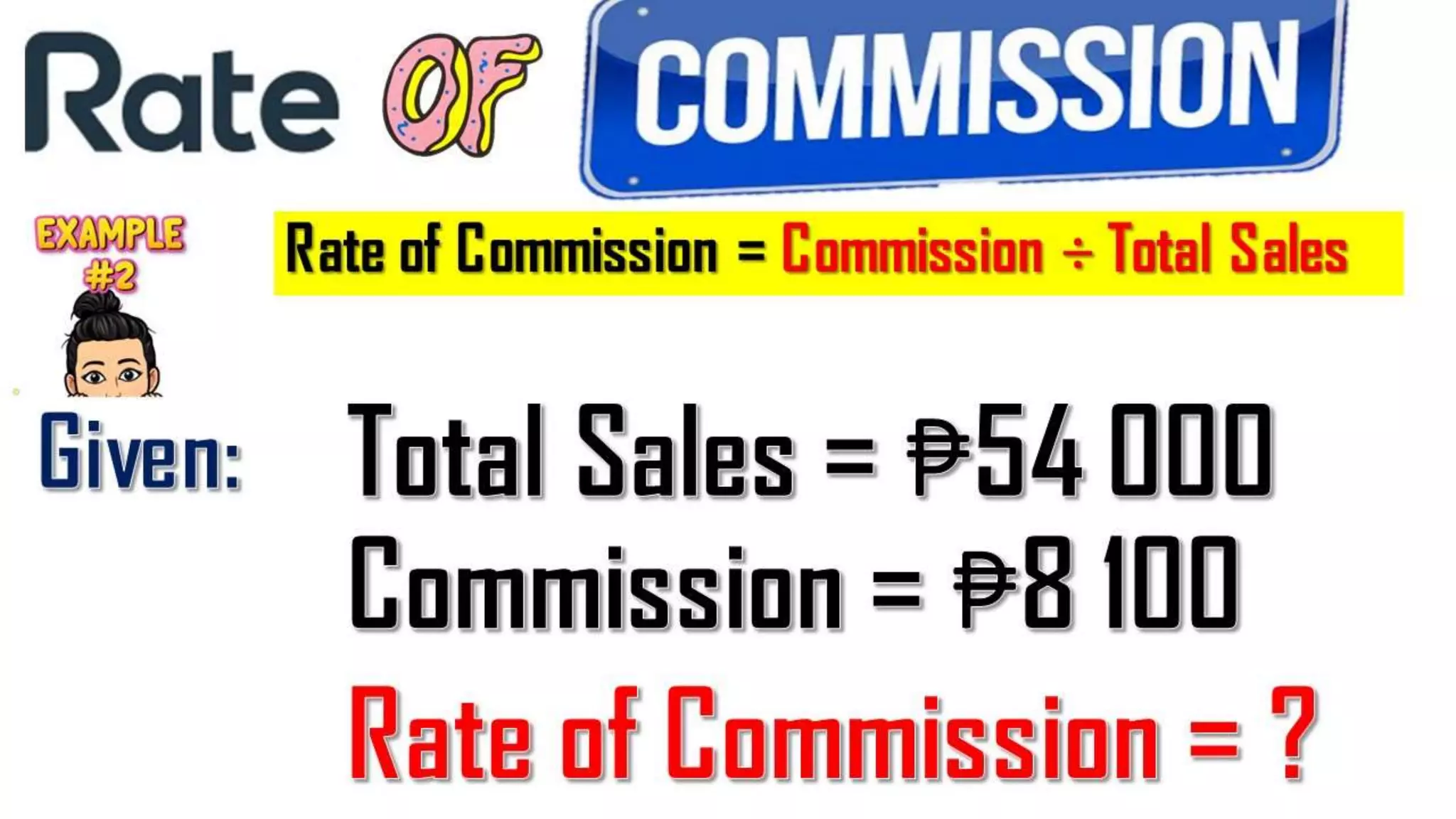 Math 6 - Application of Percent (Commission, Simple Interest, Percent ...