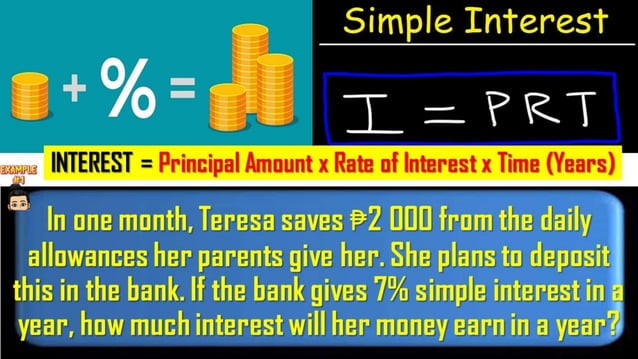 Math 6 - Application of Percent (Commission, Simple Interest, Percent ...