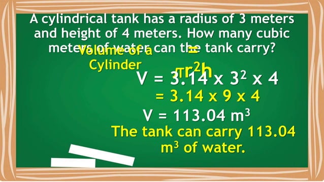 Math 6 - FINDING THE VOLUME OF SOLID FIGURES.ppsx | Physics | Science