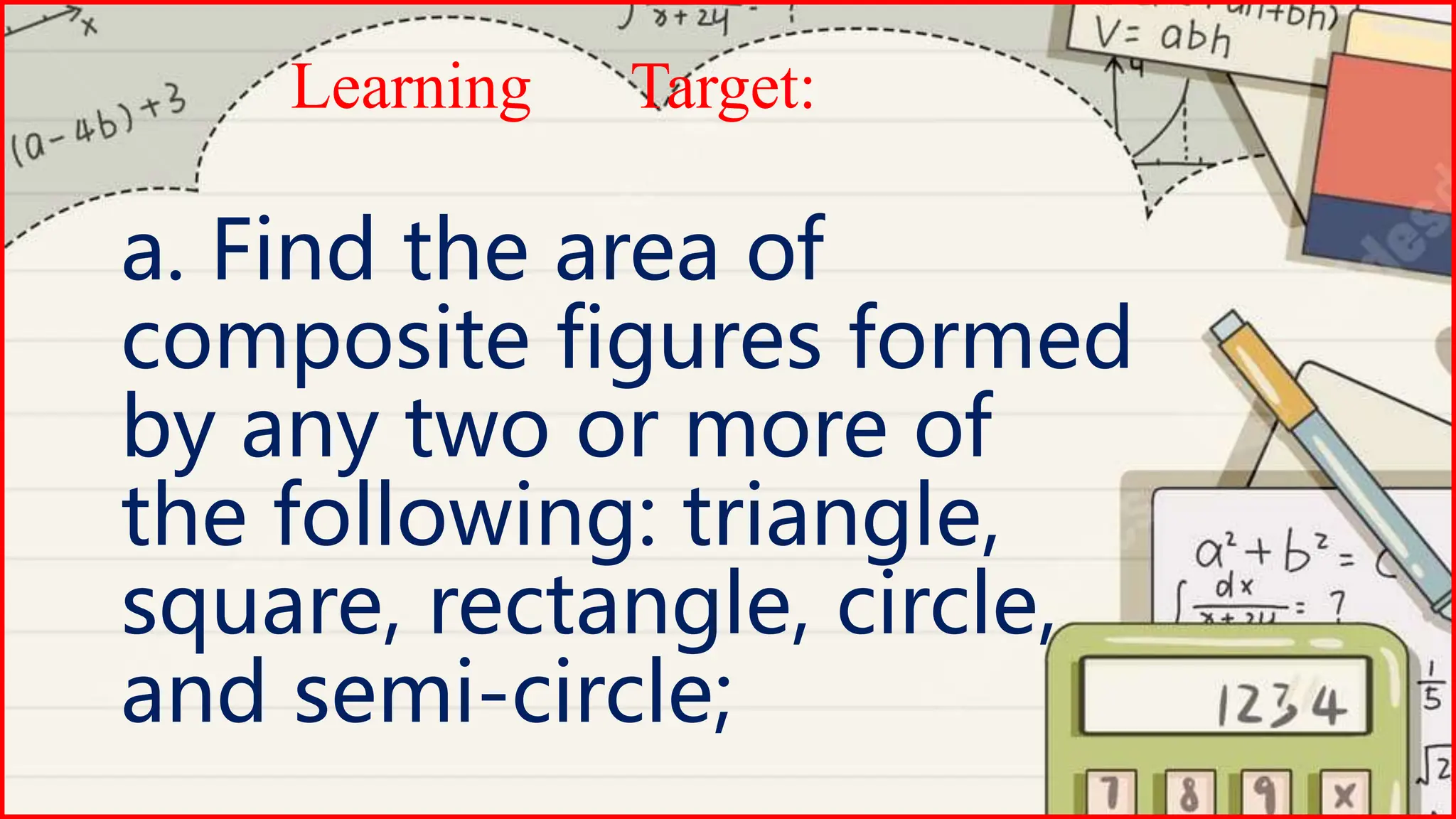 Mathematics Grade 6 - Measuring Area.ppsx