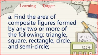 Mathematics Grade 6 - Measuring Area.ppsx