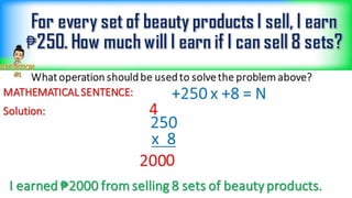 Math 6 - Multiplication of Integers | PPTX