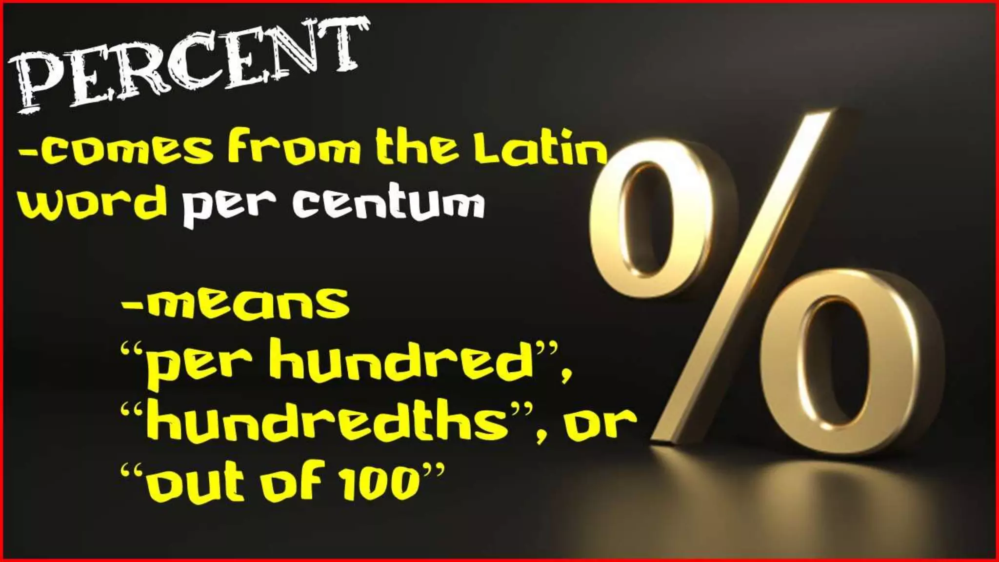 Math 6 - Percentage | PPTX