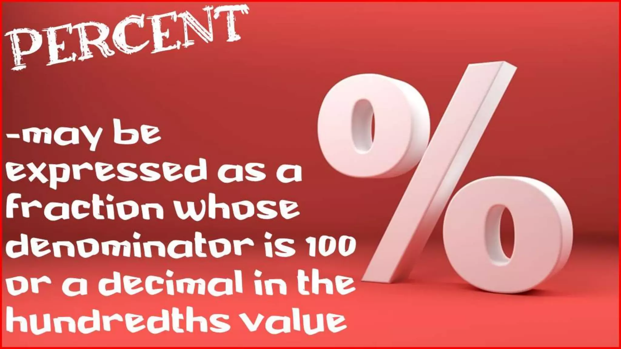 Math 6 - Percentage | PPTX