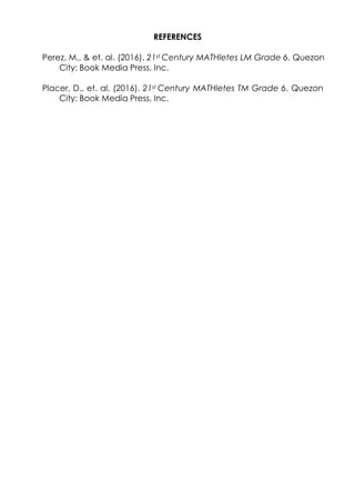 Math 6-Q1-Week-7.pd files// math 6 modular | PDF