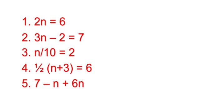 Representing Quantities in Real-life Situations using Algebraic Equation | PPTX | Physics | Science