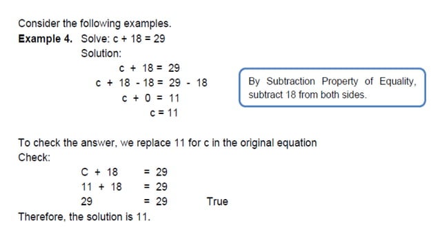 Representing Quantities in Real-life Situations using Algebraic ...