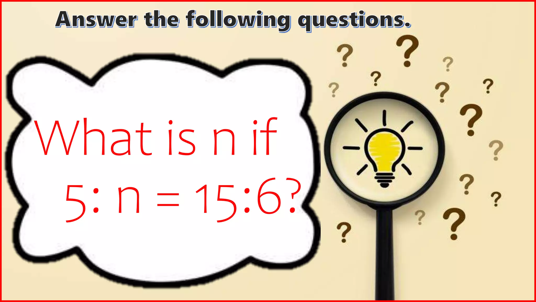 Math 6 - Solving Problems Involving Ratio | PPTX