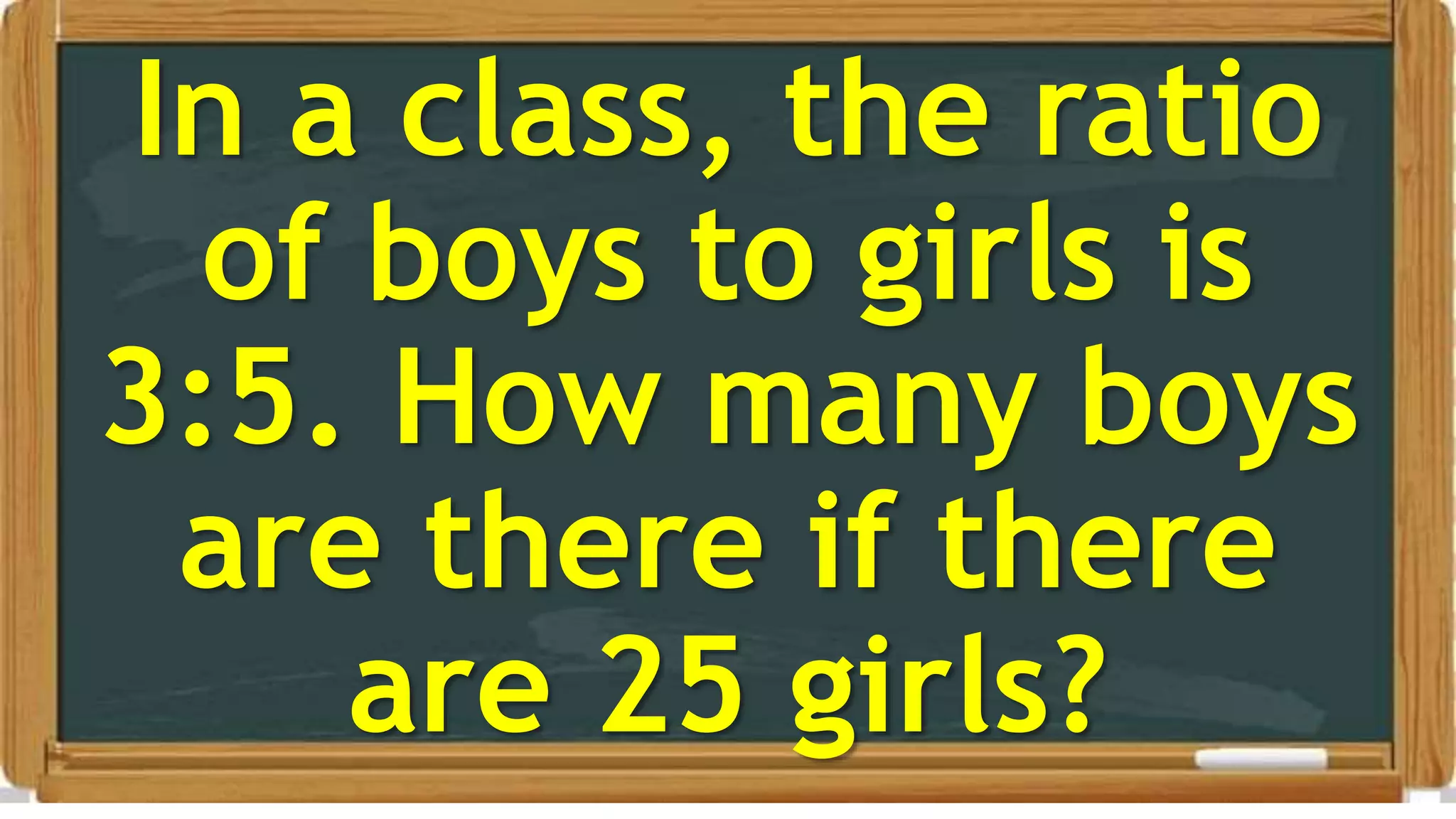 Math 6 - Solving Problems Involving Ratio | PPTX