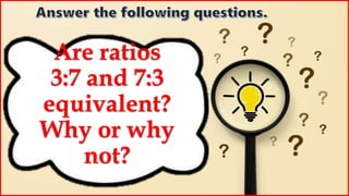 Math 6 - Solving Problems Involving Ratio | PPTX