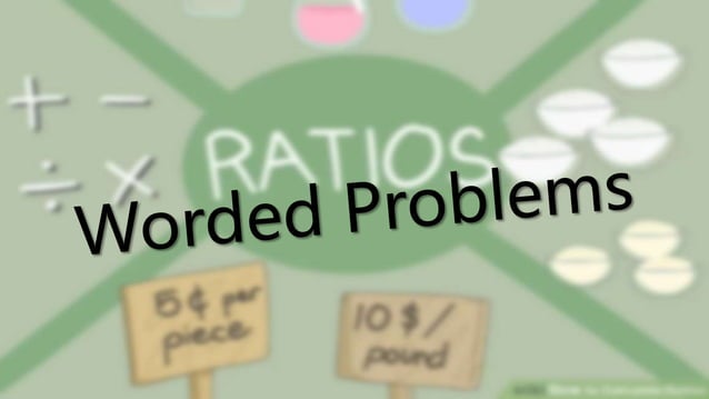 Math 6 - Solving Problems Involving Ratio | PPTX | Games and Puzzles ...