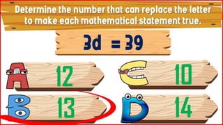 Math 6 - Solving Problems Involving Algebraic Expressions and Equations ...