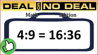 Math 6 - Understanding Proportion (Activities) | PPTX