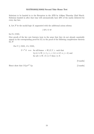 Math63032modal | PDF